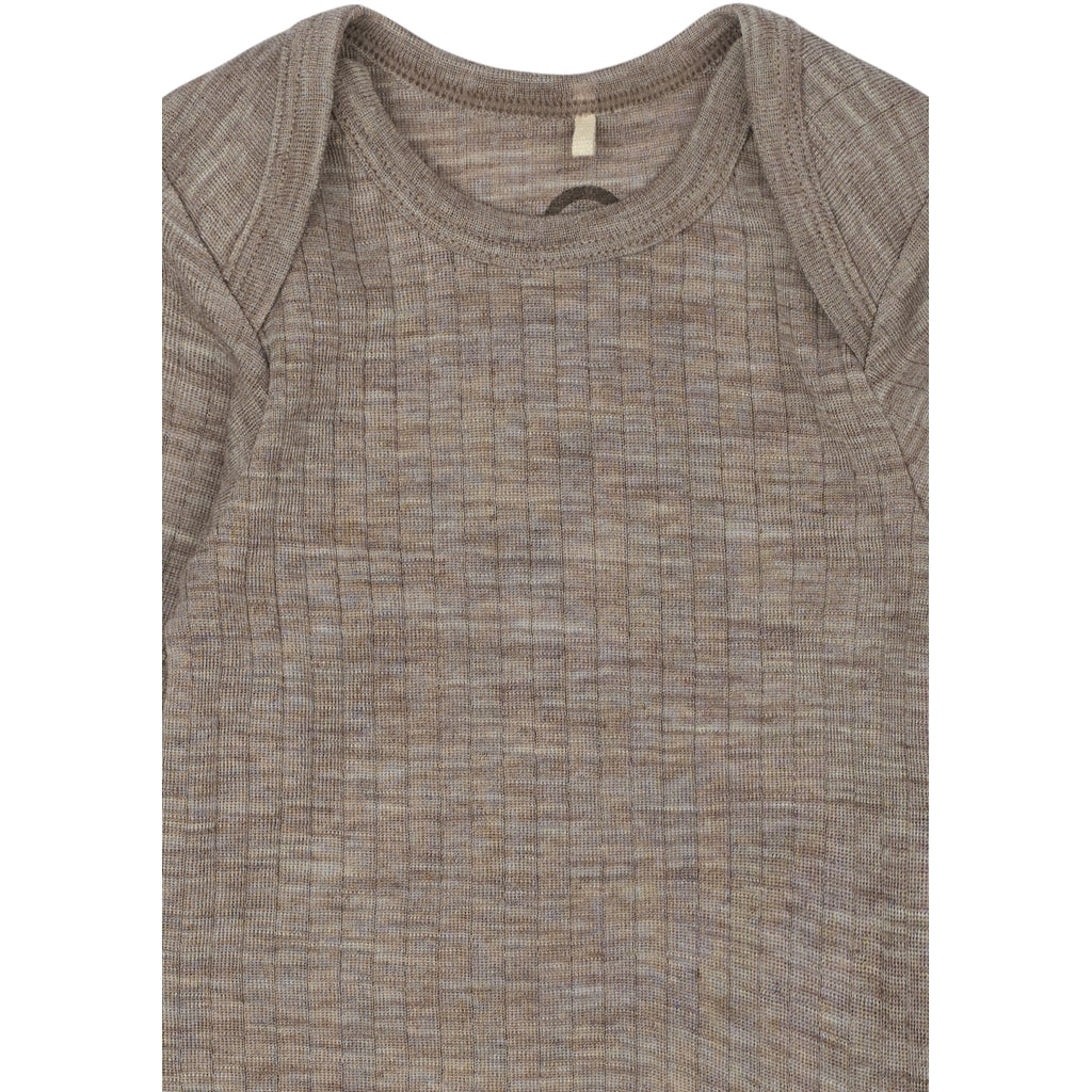 Mikk-Line - Merino Wool LS Body - Melange Denver - Melange Denver ...