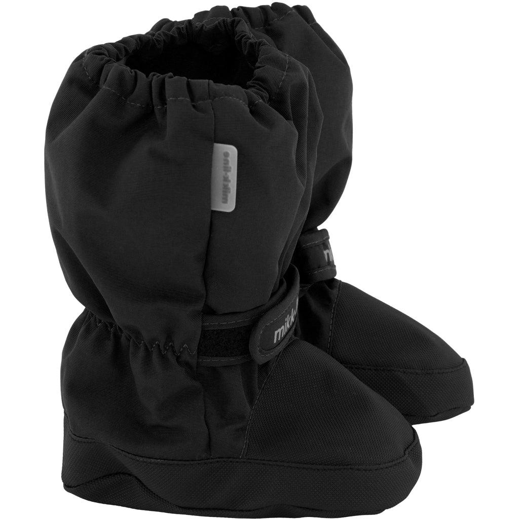 Mikk-Line - Nylon Footies Reinforced - Black - Black – mikk-line.com